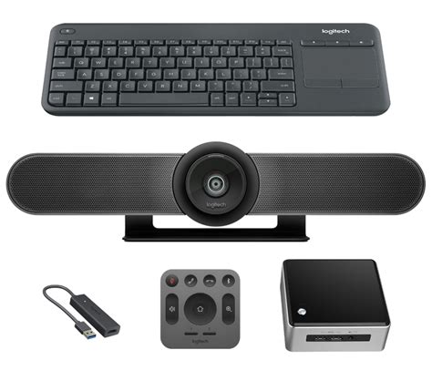 Logitech Meetup Kit With Intel Nuc For Video Collaboration