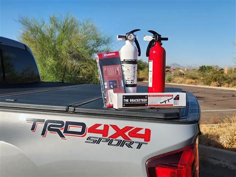 How To Mount A Fire Extinguisher On A Toyota Tacoma