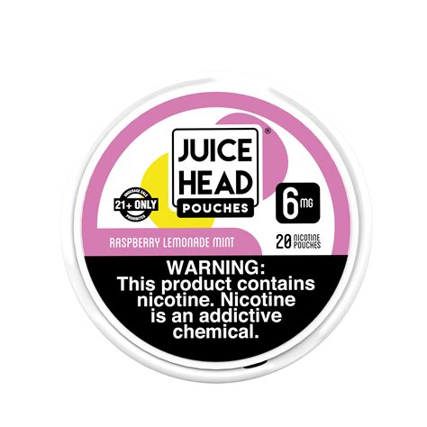 Juice Head Pouches Raspberry Lemonade Mint