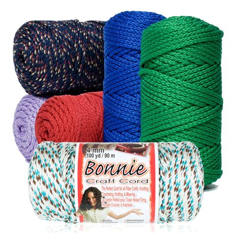 4mm Bonnie Macrame Cord 100 Yd Lengths Multiple Colors Craft Etsy In
