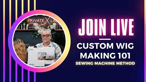 Wig Making Sewing Machine Method Ombre Closure Wig YouTube