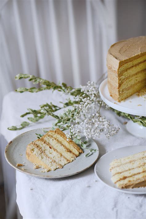 Naked Cake au café et à la vanille