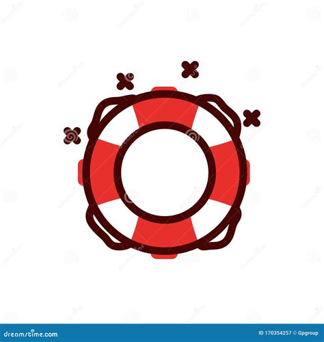 Isolated Safe Float Vector Design Stock Vector Illustration Of Emergency Clipart 170354257