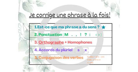 Code De Correction