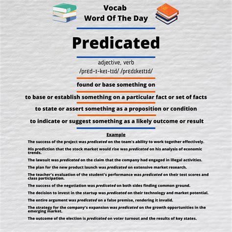 Predicated Rvocabwordoftheday