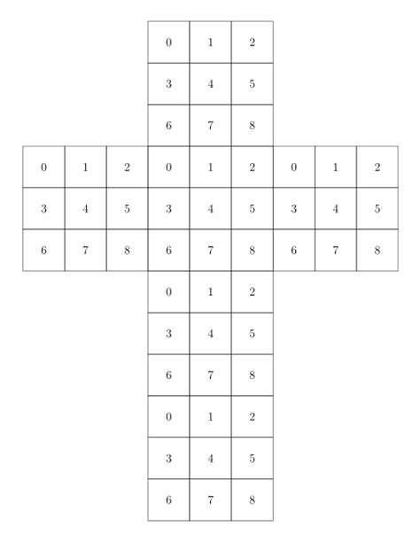 Symbols How To Enter A Solution For Each Square TeX LaTeX Stack Exchange
