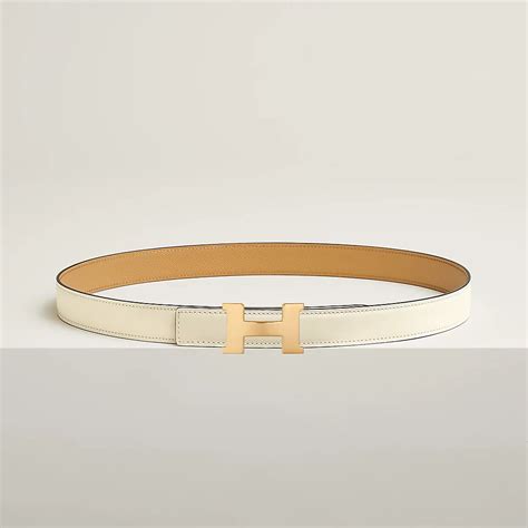 Mini Constance belt buckle Reversible leather strap 24 mm Hermès UK