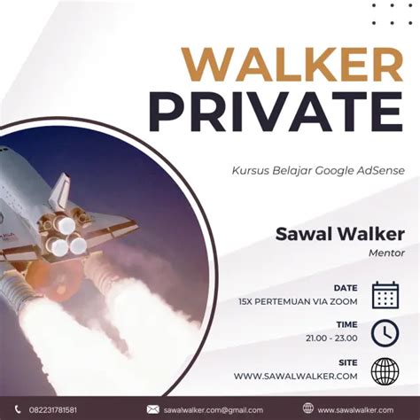 ⚡ Walker Adsense Private