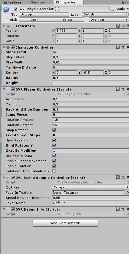 Having Problems In Unity When Grabbing Objects My Ovrcontroller Runs Away Unity Engine