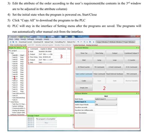 Huaqingjun In Out Relay Output PLC Software RS Communication Modbus RTU Plc For HVAC