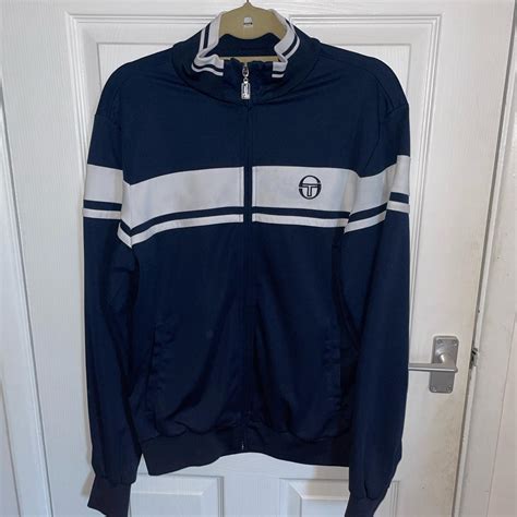 Mens Navy Sergio Tachini Jacket Sergio Tachini Depop