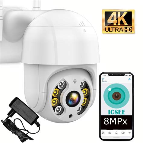 OBROTOWA KAMERA ZEWNĘTRZNA IP WiFi ZOOM MPx K oficjalne archiwum Allegro
