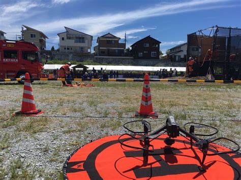 「長崎市総合防災訓練」に初のドローン部隊として参加しました。｜お知らせ プロダクションナップ