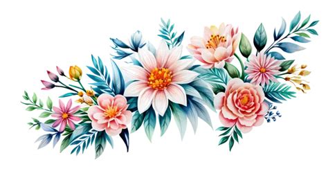 야생화 우아한 꽃 야생화 꽃 꽃들 Png 일러스트 및 이미지 에 대한 무료 다운로드 Pngtree