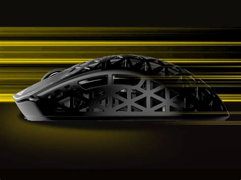 Ipi Piao Carbon Fiber Three Mode Paw3395 Mouse Ipopularshop