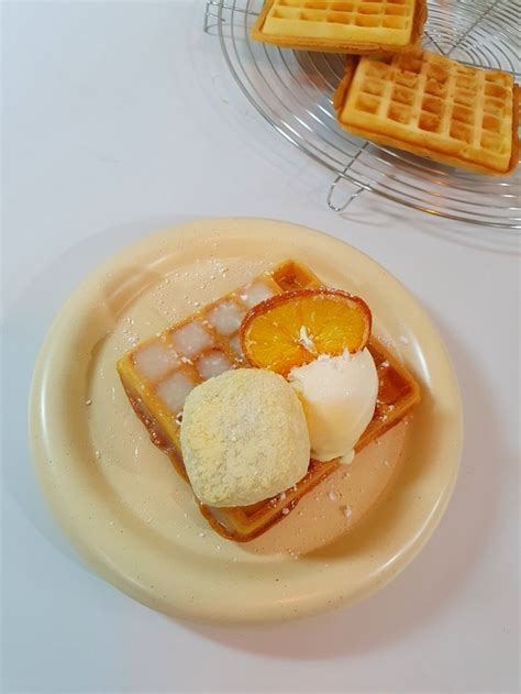 바삭한 아메리칸 와플 만들기