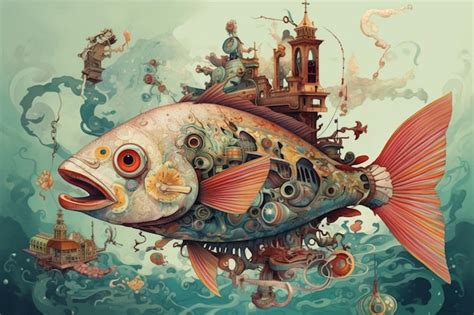 Premium Ai Image A Poster For A Fish Called The Fish