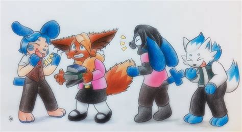 The K9 Team — A Shiny Lurantis I Did As A Commission For A