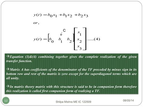 State Space Analysis Eign Values And Eign Vectors Ppt
