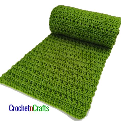 Double Crochet Scarf Pattern Crochetncrafts