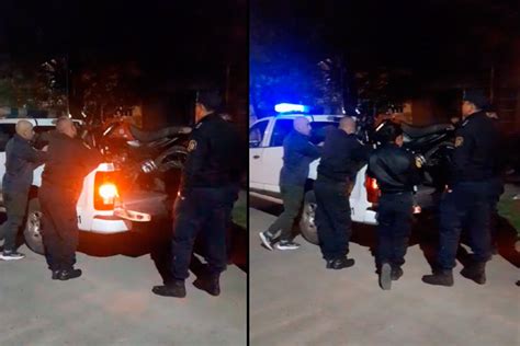 Un Motociclista Arrastró A Una Mujer En Bicicleta La Semana Entre Dos
