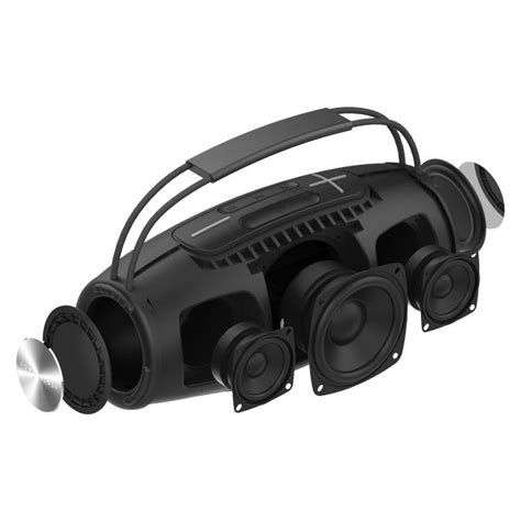 Powerology Phantom Portable Bluetooth Speaker Superior Sound Anywhere