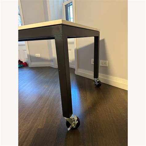 Room And Board Custom Sized Parson Table Aptdeco