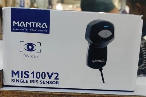 Mantra Single Iris Scanner Mantra Mis 100 V2 Usb Biometric Device For Ayushman Bharat Scheme At