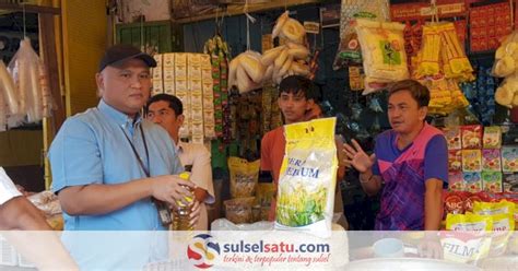 KPPU Bersama Disdag Sulsel Cek Harga Bahan Pokok Di Pasar Terong