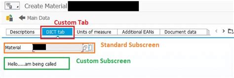 Customizing Material Master Adding New Tabsub S Sap Community