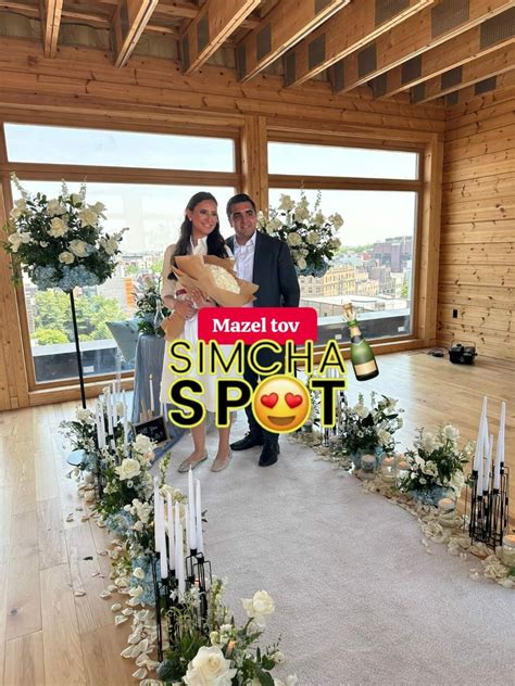 Engagement Of Rivky Sprei To Yechial Swissa Simcha Spot