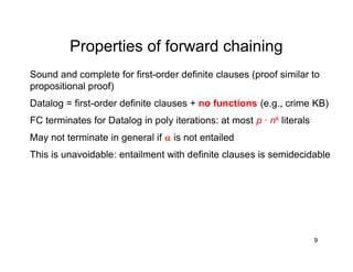 AI3391 Artificial Intelligence Session 29 Forward And Backward Chaining Pdf Programming