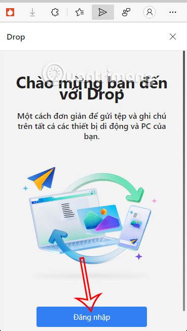 Cách dùng tính năng Drop trên Microsoft Edge QuanTriMang