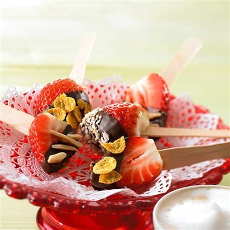 Knusprige Schoko Erdbeeren Rezept ESSEN UND TRINKEN