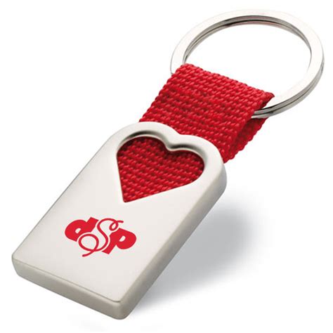 Heart Metal Keyring 901775 Uk