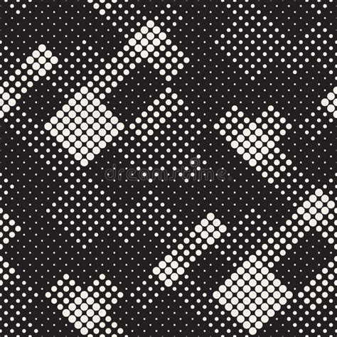 Modern Stylish Halftone Texture Endless Abstract Background With