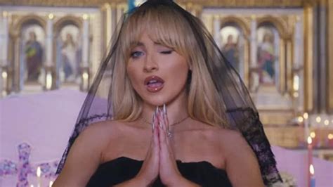 Priest Stripped Of Duties After Sabrina Carpenter Music Video News