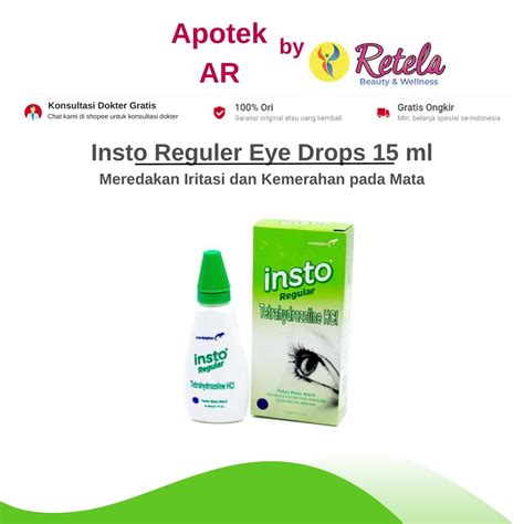 Jual Insto Eye Drops 15 Ml Shopee Indonesia