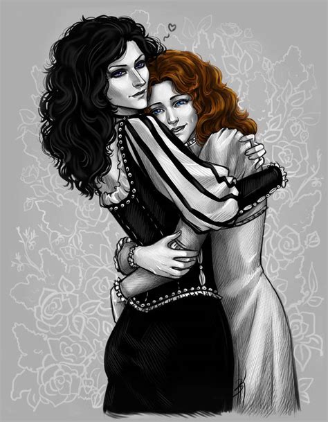 Yennefer And Triss By Nastyaskaya On Deviantart