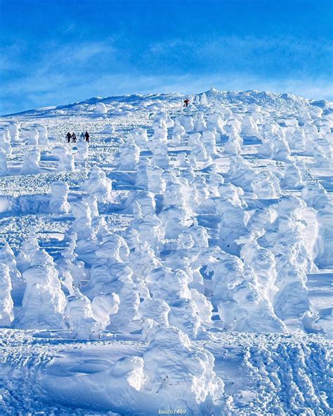 RETRIP News RETRIP山形 山形県の蔵王ざおう山といえば樹氷の景色が有名ですよね自然によって造られるこの不思議