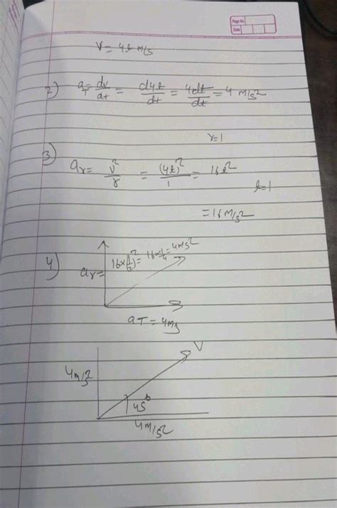 12 a particle starts performing circular motion in a circle of radius 1