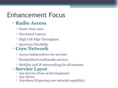 Arah Pengembangan Core Network Architecture Indonesia Ppt Computer Networking Computing