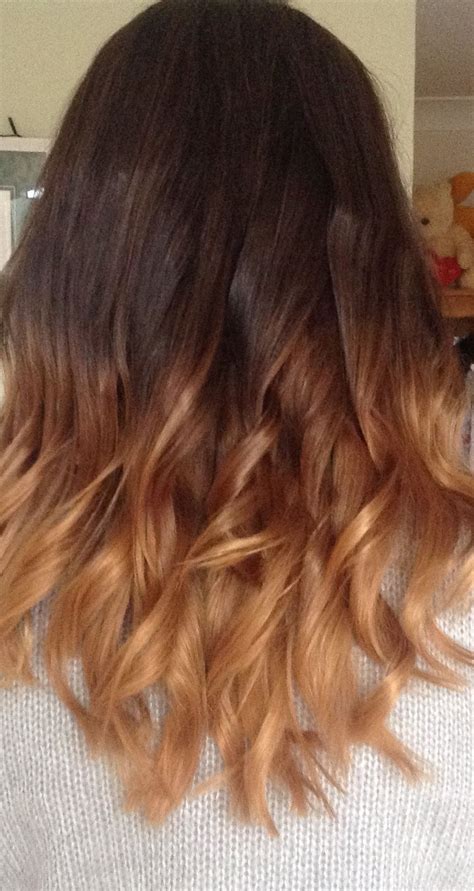 Cool Dip Dyed Hair