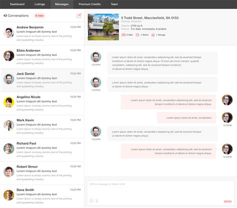 Message Box On Behance