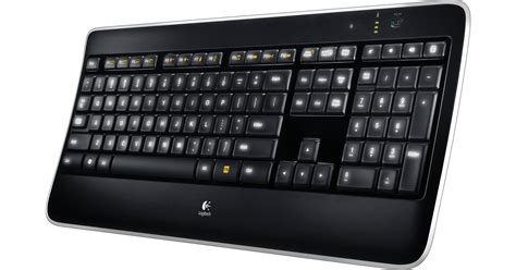 Logitech K Wireless Illuminated Keyboard B H Photo