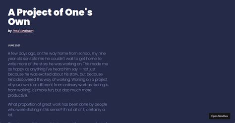 Article Style Lesson Codesandbox Article Style Lesson Codesandbox