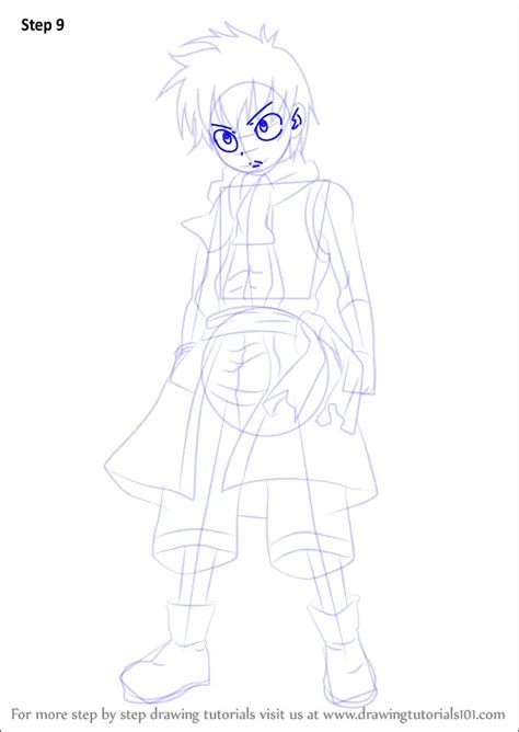 How To Draw Romeo Conbolt From Fairy Tail Fairy Tail Step By Step