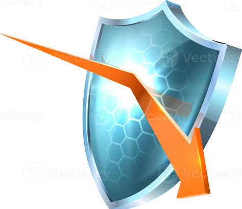 Glass Shield And Arrow 11356493 Png