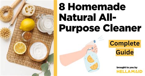 8 Homemade Natural All Purpose Cleaner Recipes To Try At Home