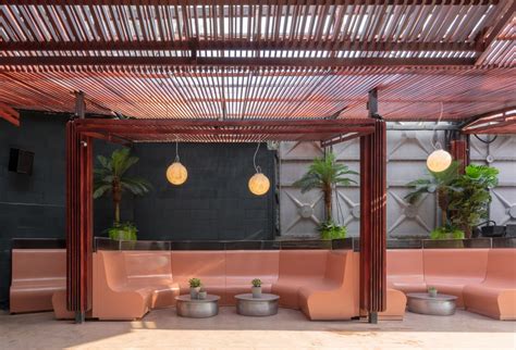 Sella Concept Uses Pink Tones For Night Tales Bar Under Railway Arches
